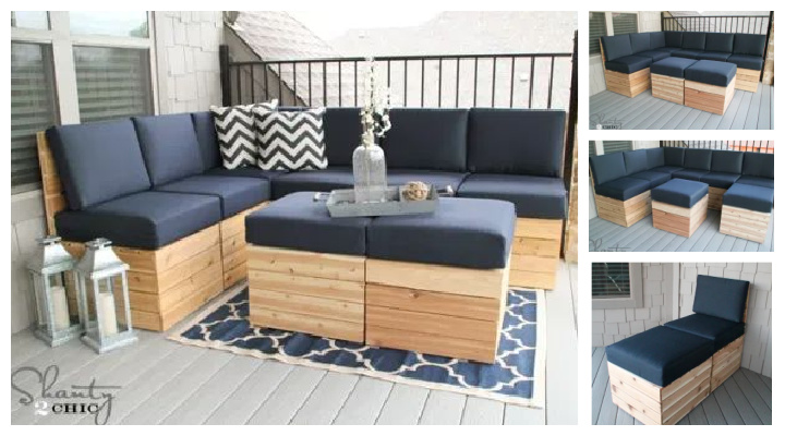 Pallet Corner Sofa Tutorial | Baci Living Room