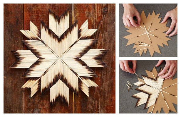Burnt Matchstick Crafts